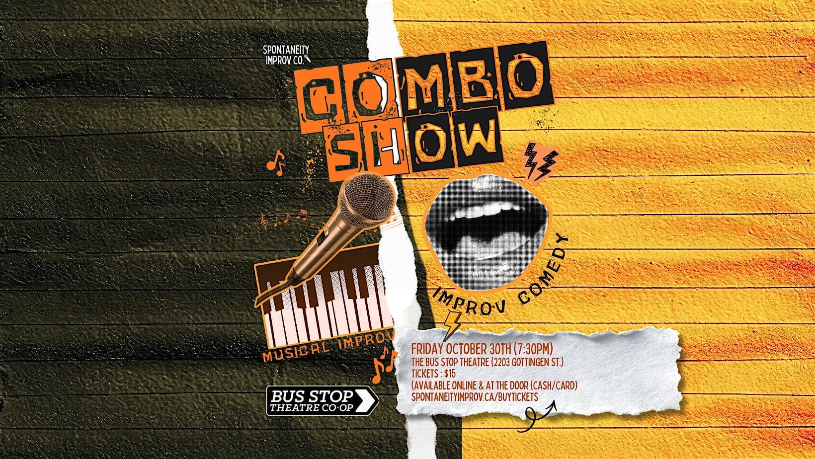 SPONTANEITY IMPROV COMBO SHOW | Events in Halifax and HRM